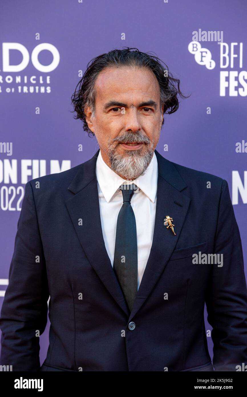 London, UK. 08th Oct, 2022. Alejandro González Iñárritu attends the ...