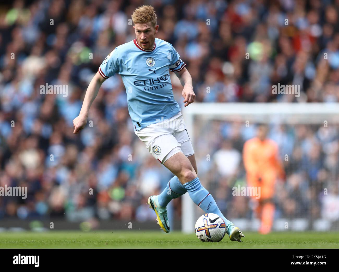 Manchester, England, 8th October 2022. Kevin De Bruyne of Manchester ...