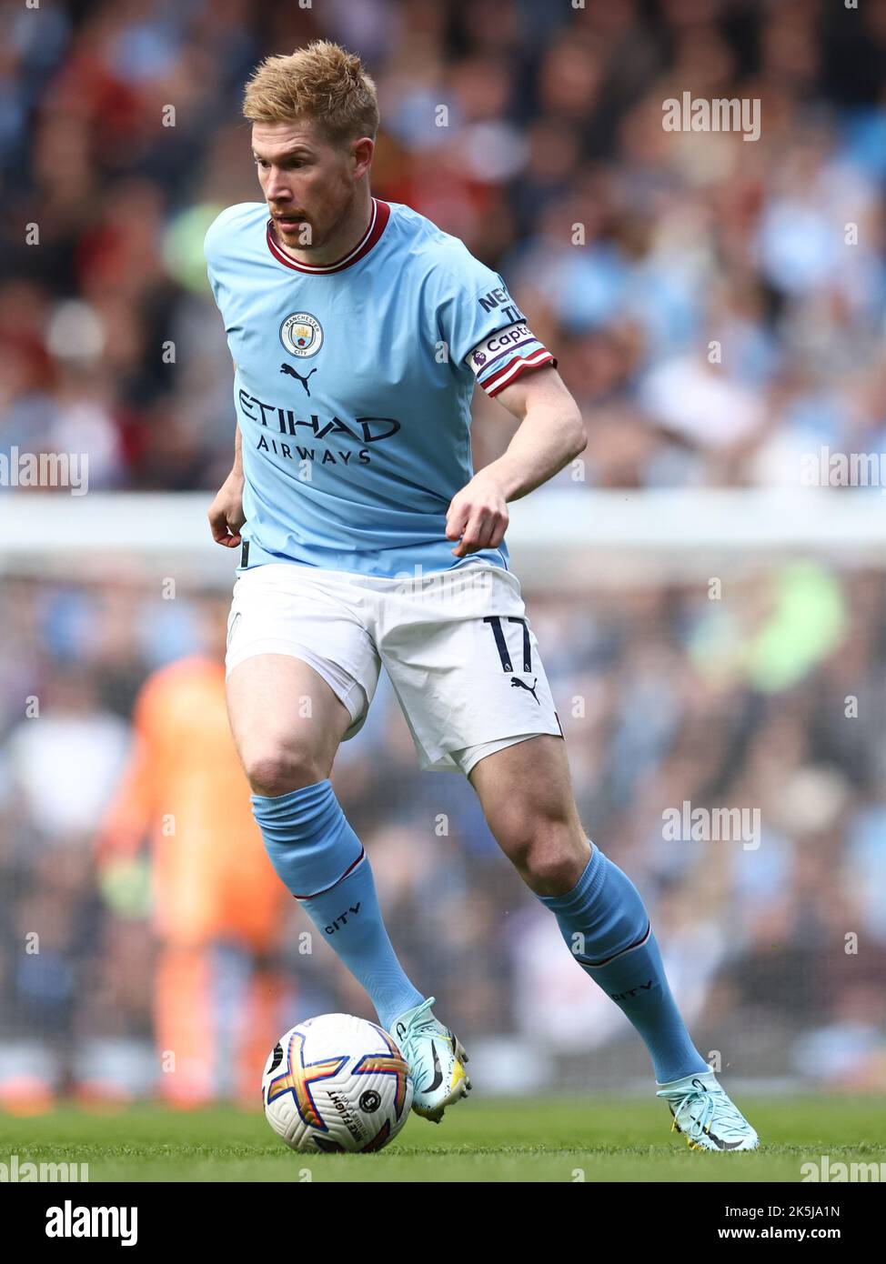 Manchester, England, 8th October 2022. Kevin De Bruyne of Manchester ...