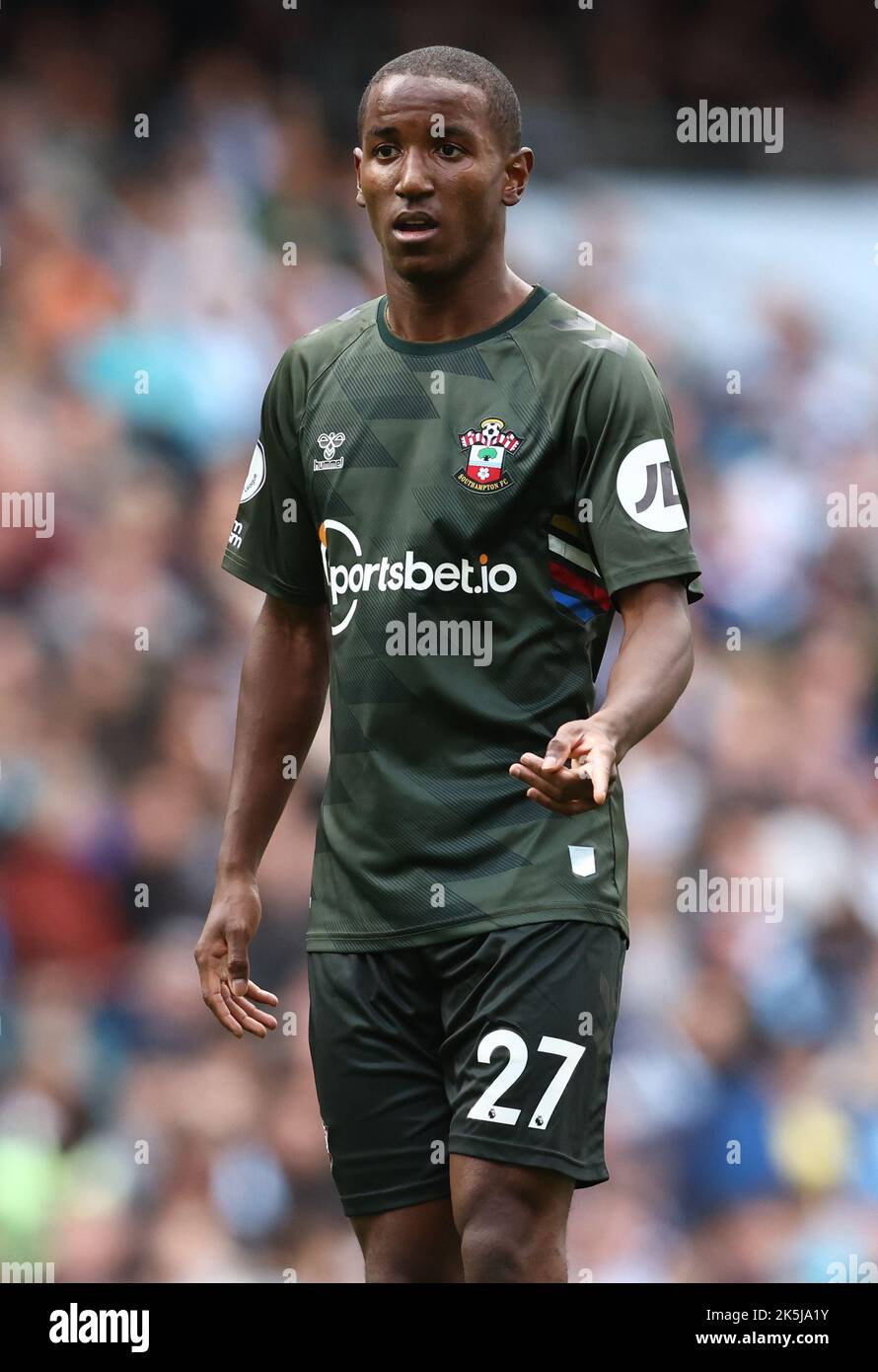 Manchester, England, 8th October 2022. Ibrahim Diallo of Southampton ...