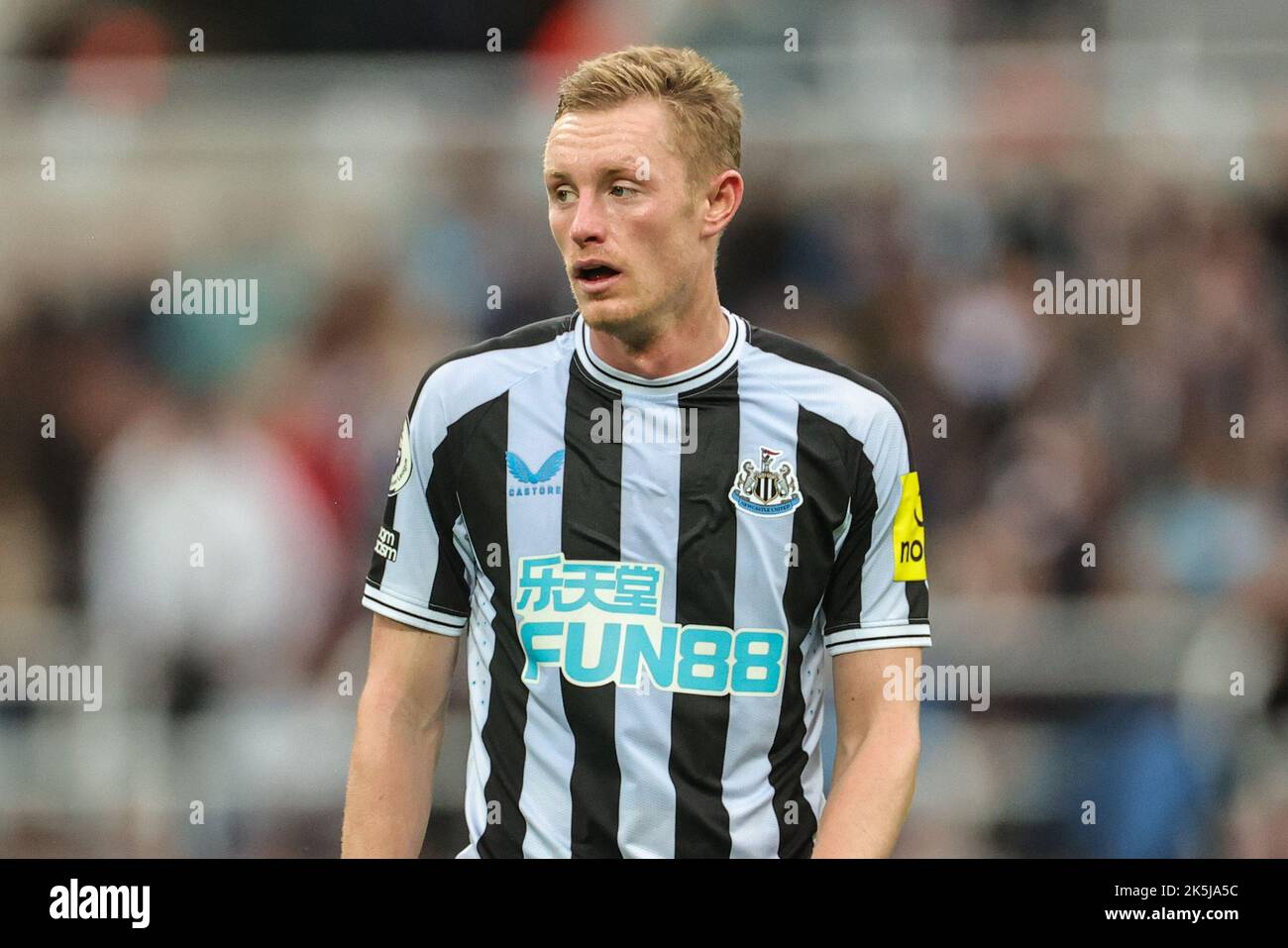 Sean Longstaff #36 of Newcastle United during the Premier League match ...