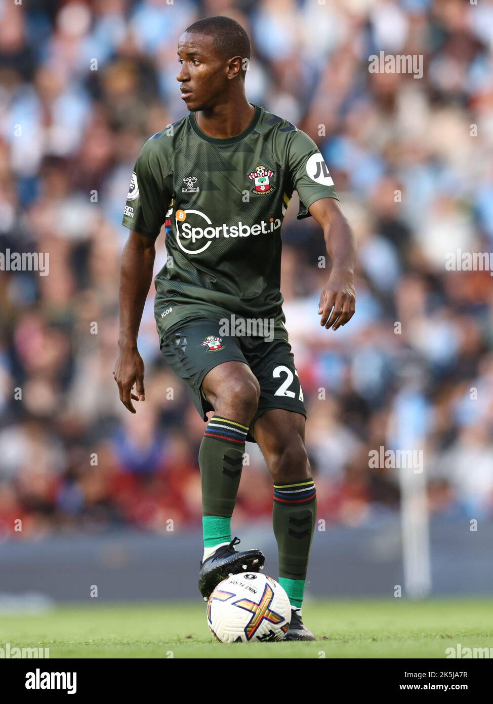 Manchester, England, 8th October 2022. Ibrahim Diallo of Southampton ...