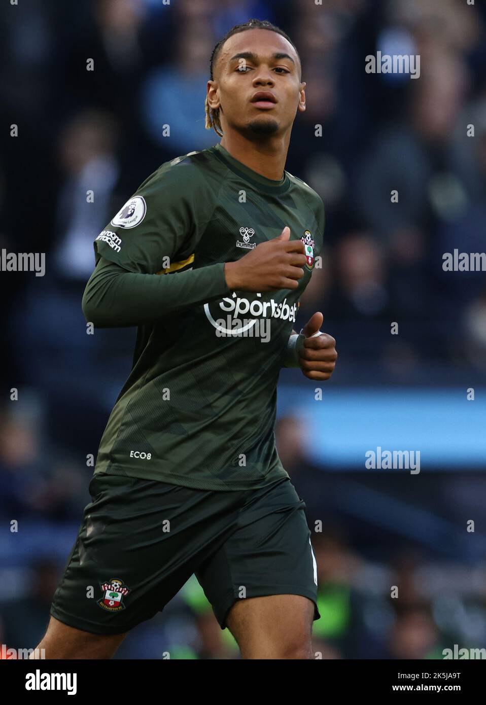 Manchester, England, 8th October 2022. Sekou Mara of Southampton during ...