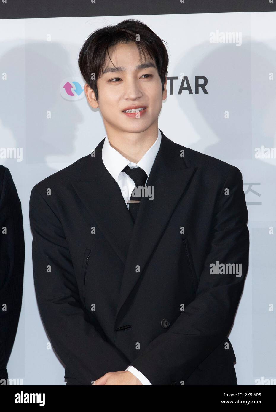 Seoul, South Korea. 8th Oct, 2022. South Korean-Japanese boy band The BOYZ, Kevin, Sangyeon ...