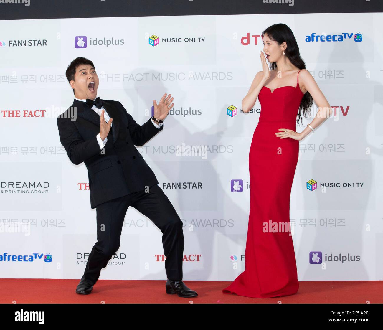 Seoul, South Korea. 8th Oct, 2022. South Korean host and television personality Jun Hyun-moo and ...