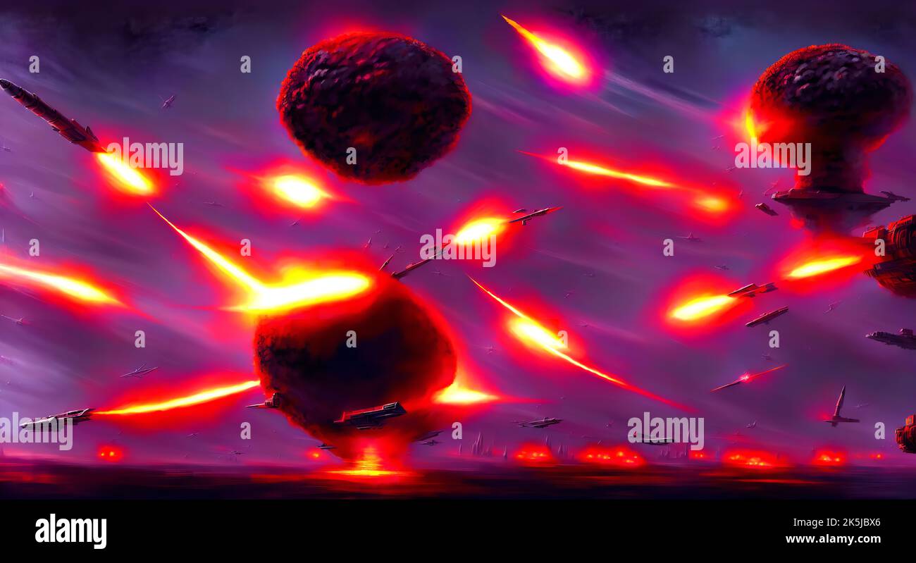 Missiles in space hi-res stock photography and images - Alamy