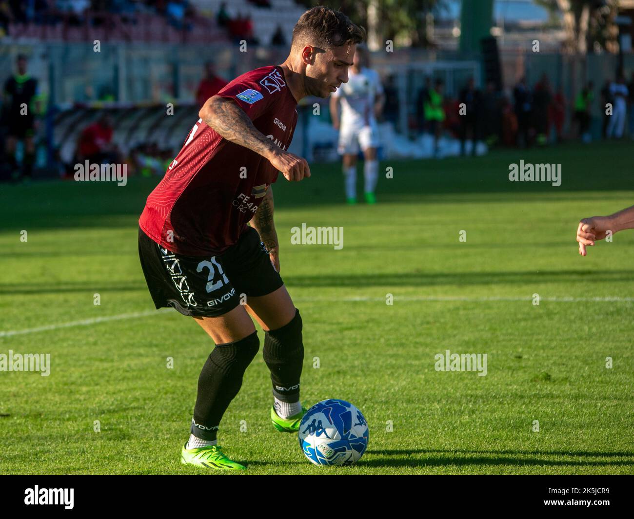 Ricci Federico Reggina portrait during the Italian soccer Serie B match ...