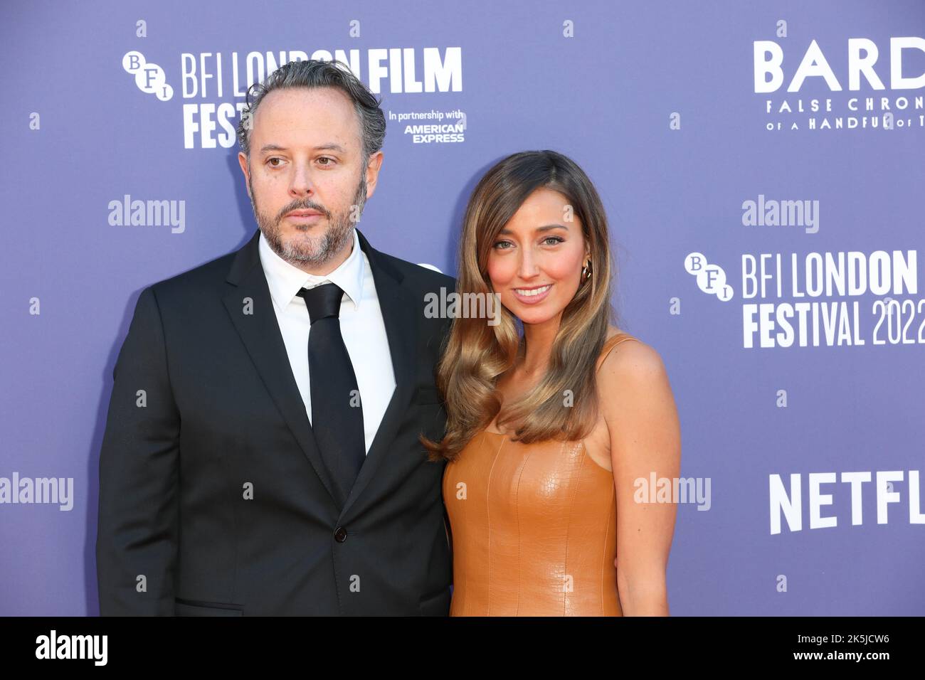 London, UK. 8th Oct 2022. Producer Stacy Perskie and actress Sofía ...