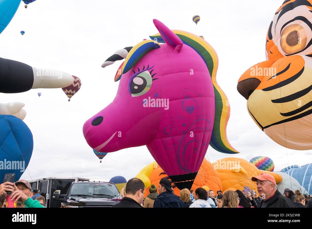 Albuquerque International Balloon Fiesta Stock Photo - Alamy