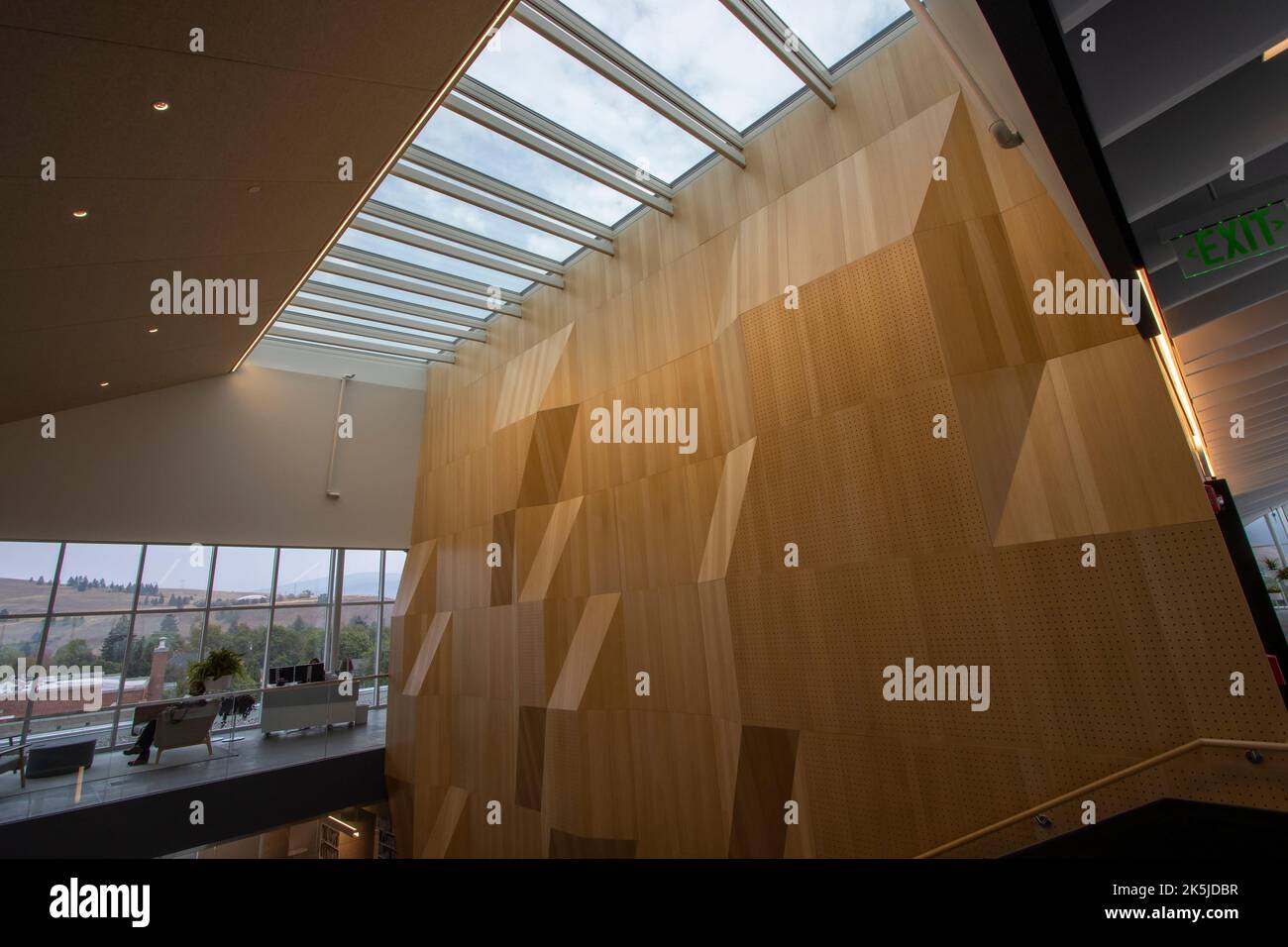 Missoula, Montana -September 15, 2022: The interior of the new Missoula ...