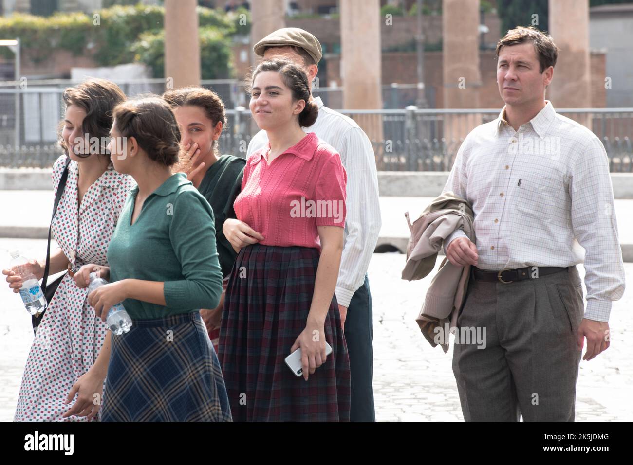 Actors during the lunch break hi-res stock photography and images - Alamy