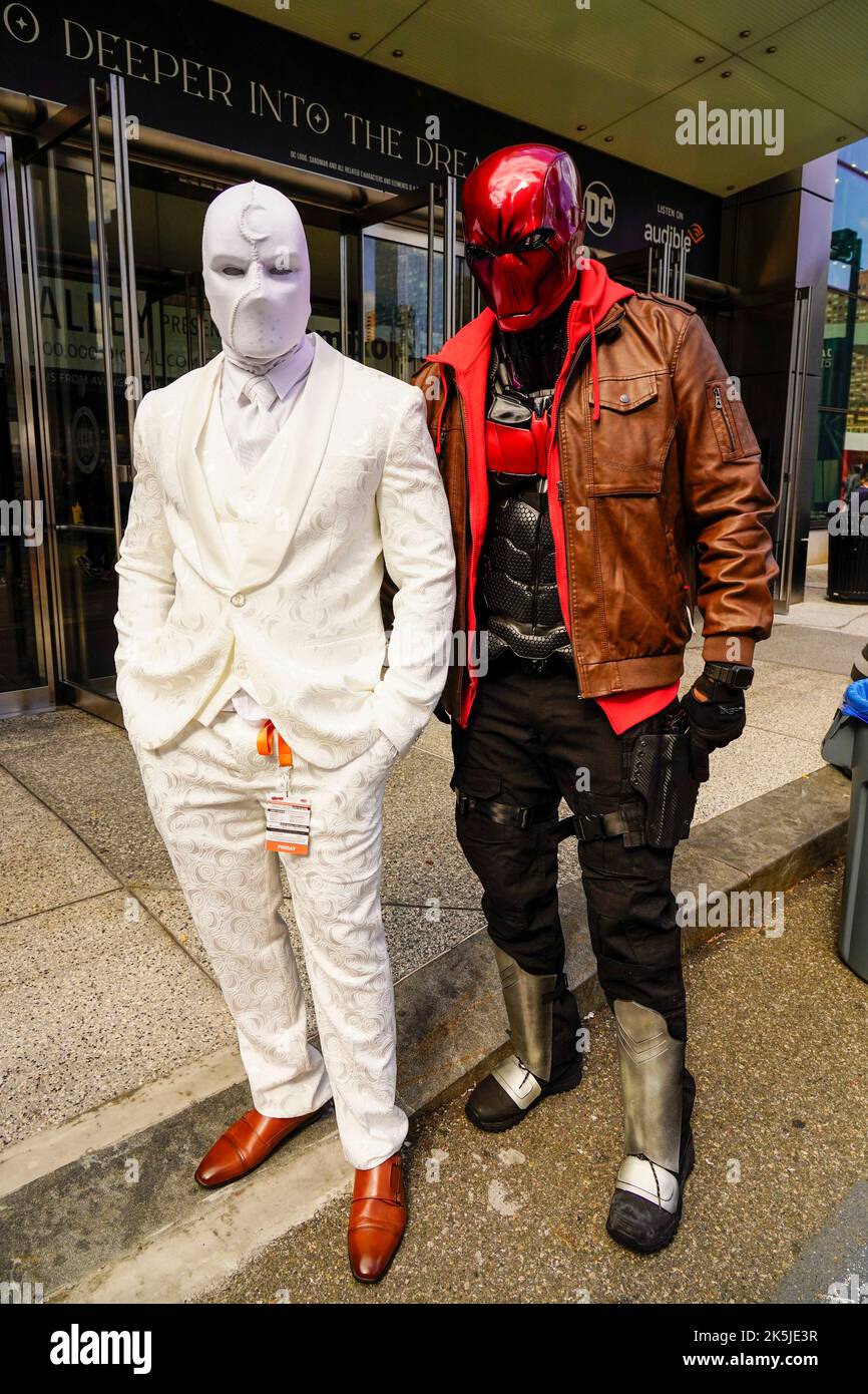 New York, USA. 8th Oct 2022. 10/0802022 New York City, NY Comic Con New ...