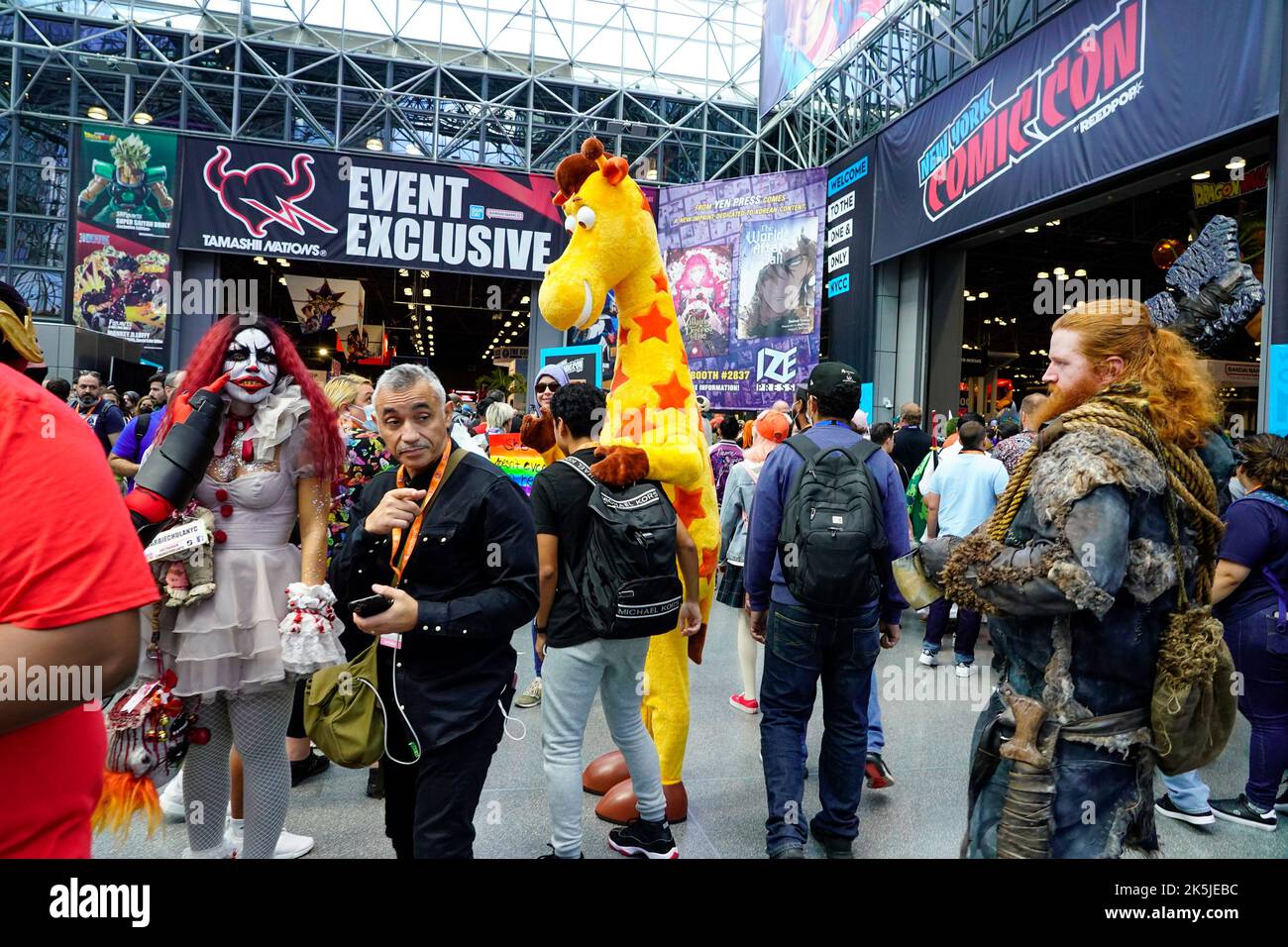 New York, USA. 8th Oct 2022. 10/0802022 New York City, NY Comic Con New ...