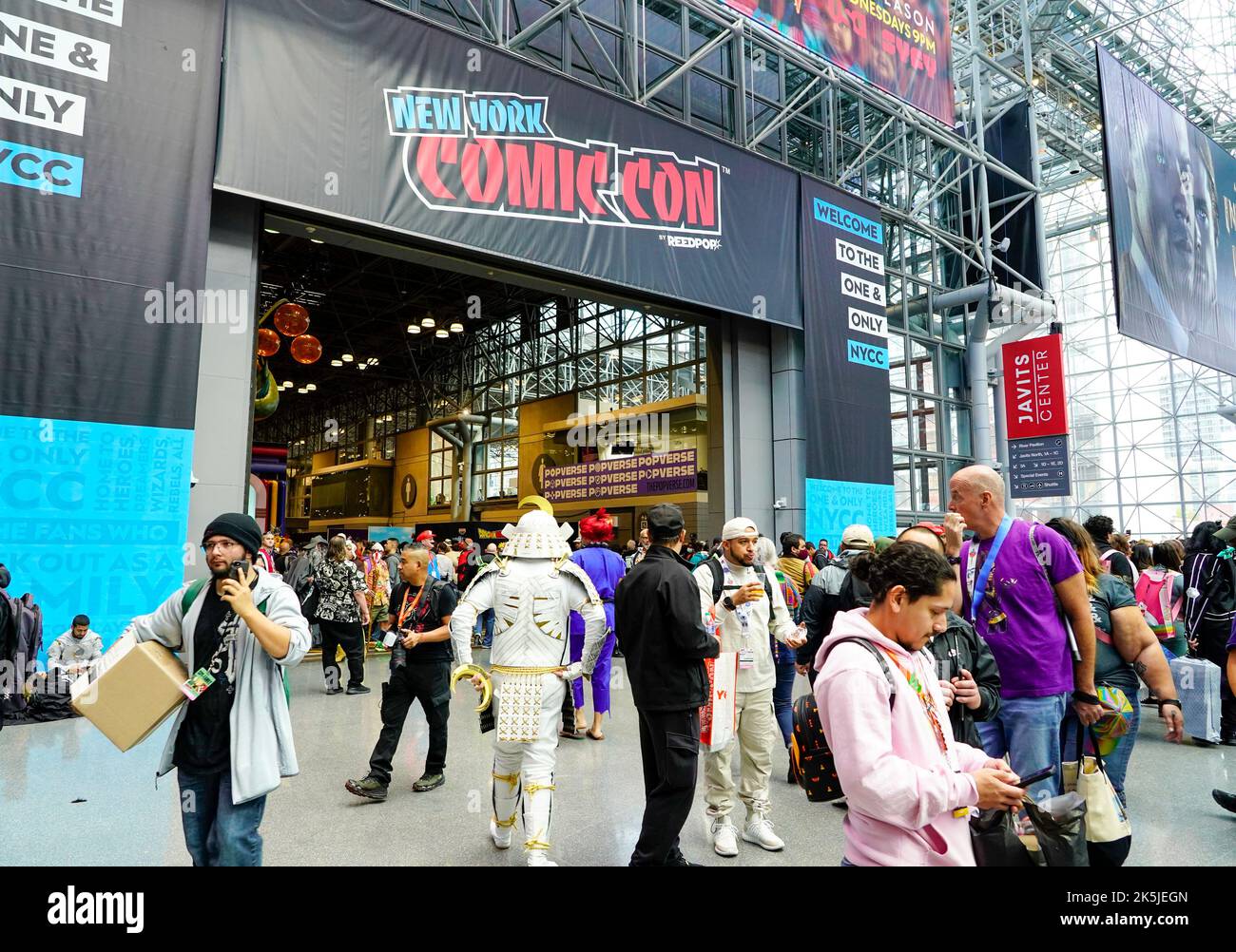 New York, USA. 8th Oct 2022. 10/0802022 New York City, NY Comic Con New ...