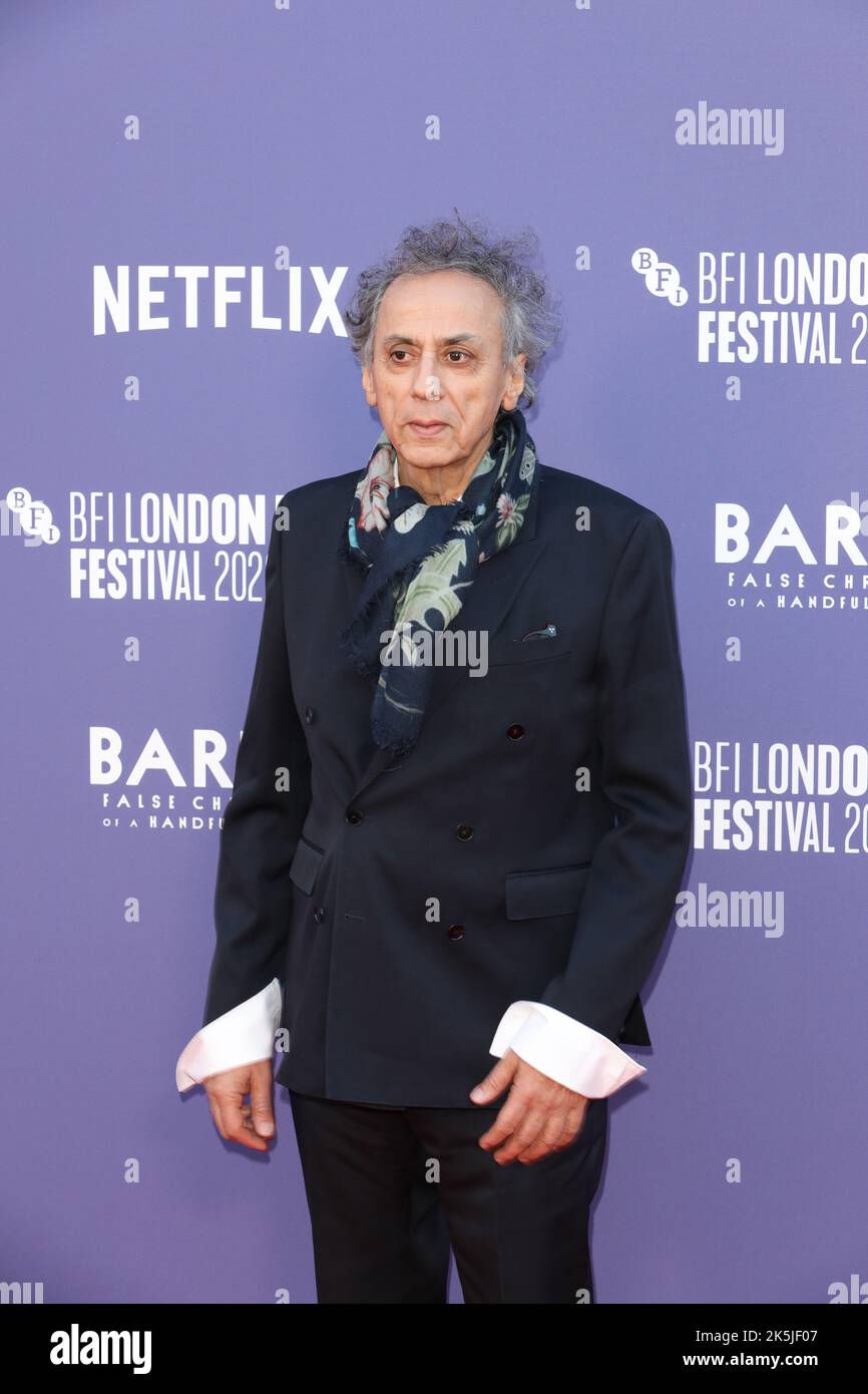 London, UK. 8th Oct 2022. Darius Khondji attends UK premiere of ''Bardo ...