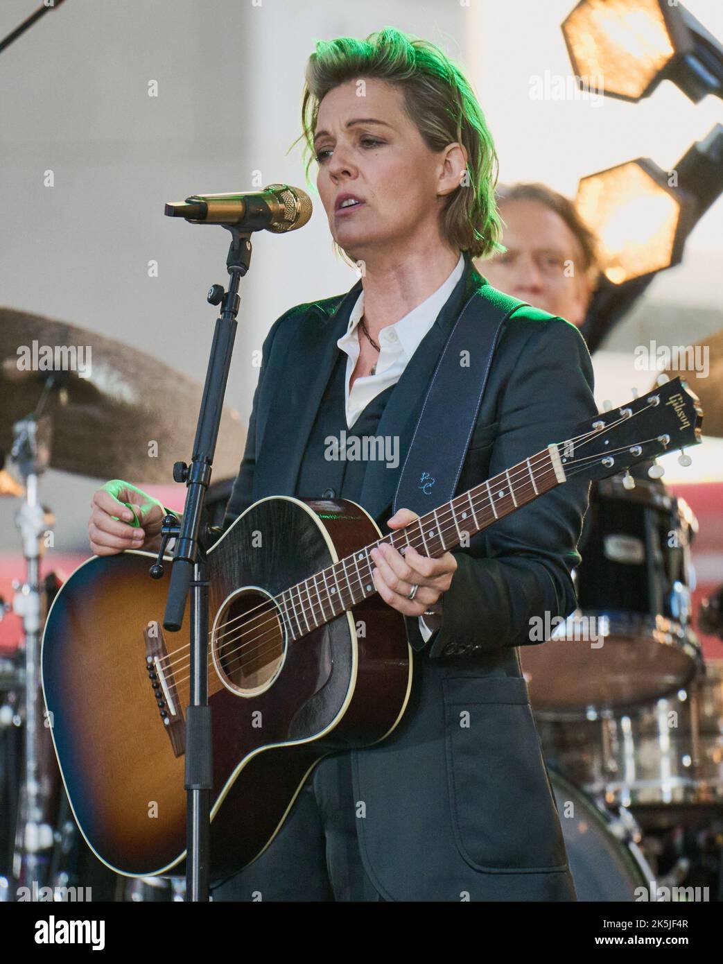 NEW YORK, NY, USA - SEPTEMBER 02, 2022: Brandi Carlile Performs on NBC ...