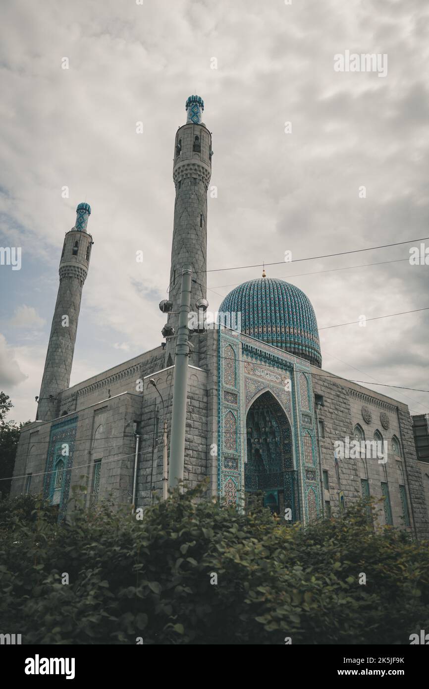 The Mosque of Saint Petersburg, Russia Stock Photo - Alamy