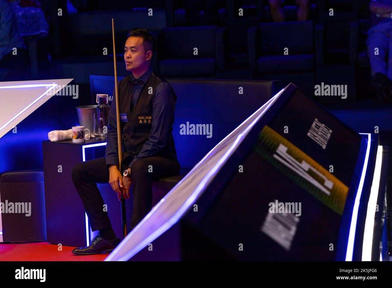 Hong Kong, China. 08th Oct, 2022. Marco Fu seen during the semi-final ...