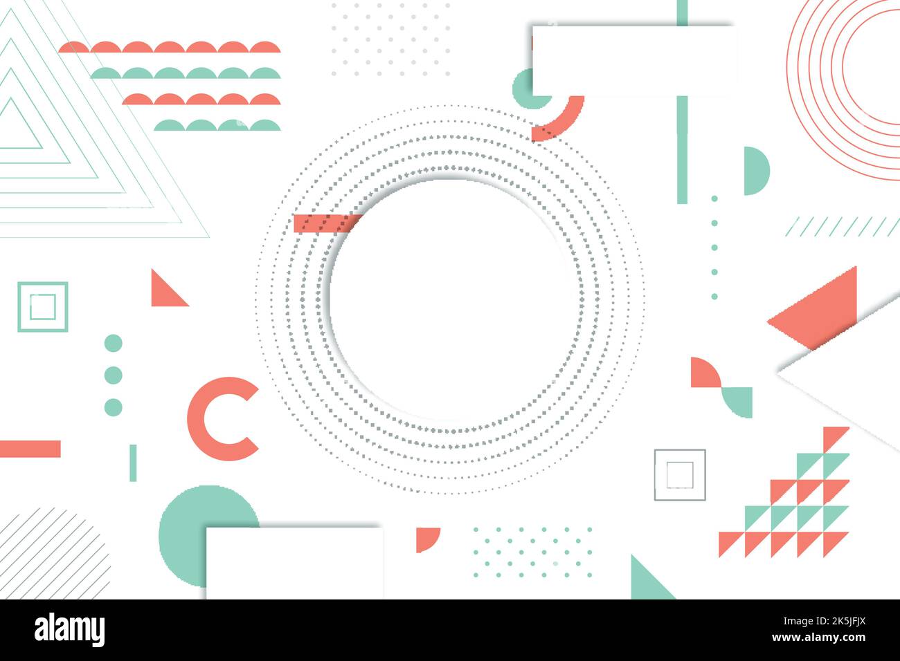 Abstract Colorful with Geometric Shape Combination Background Design ...