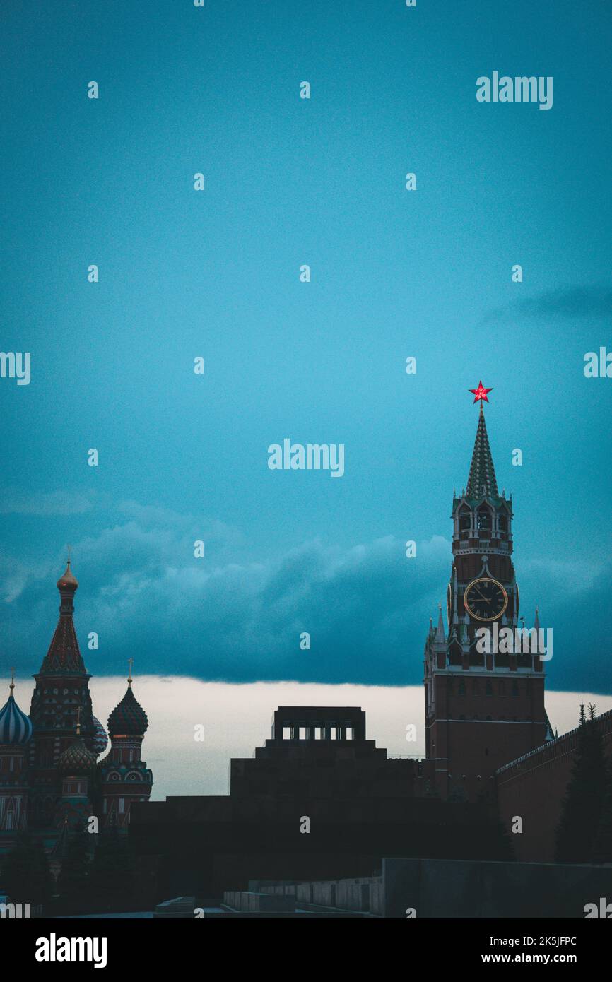 Exterior of the Kremlin in Moscow, Russia Stock Photo - Alamy