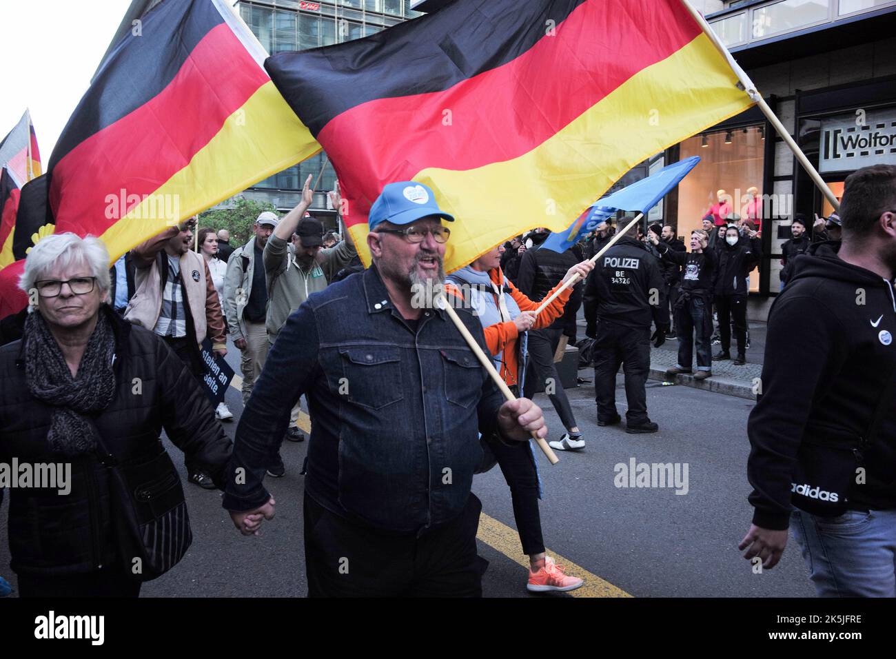 Berlin, Berlin, Germany. 10th Aug, 2022. October 8, 2022 : Members of ...