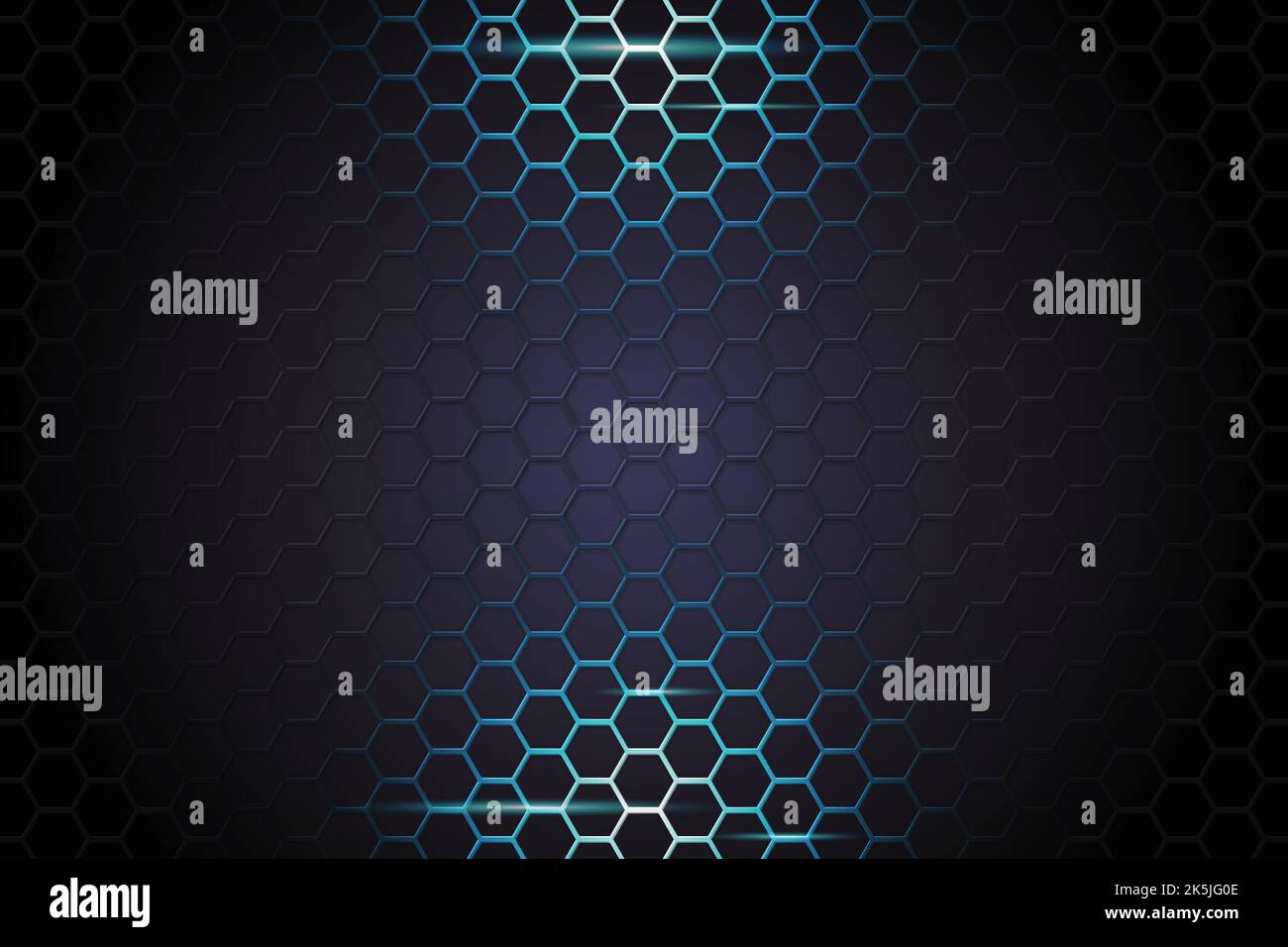 Modern scientific hexagonal cell spheres tesselar background pattern ...