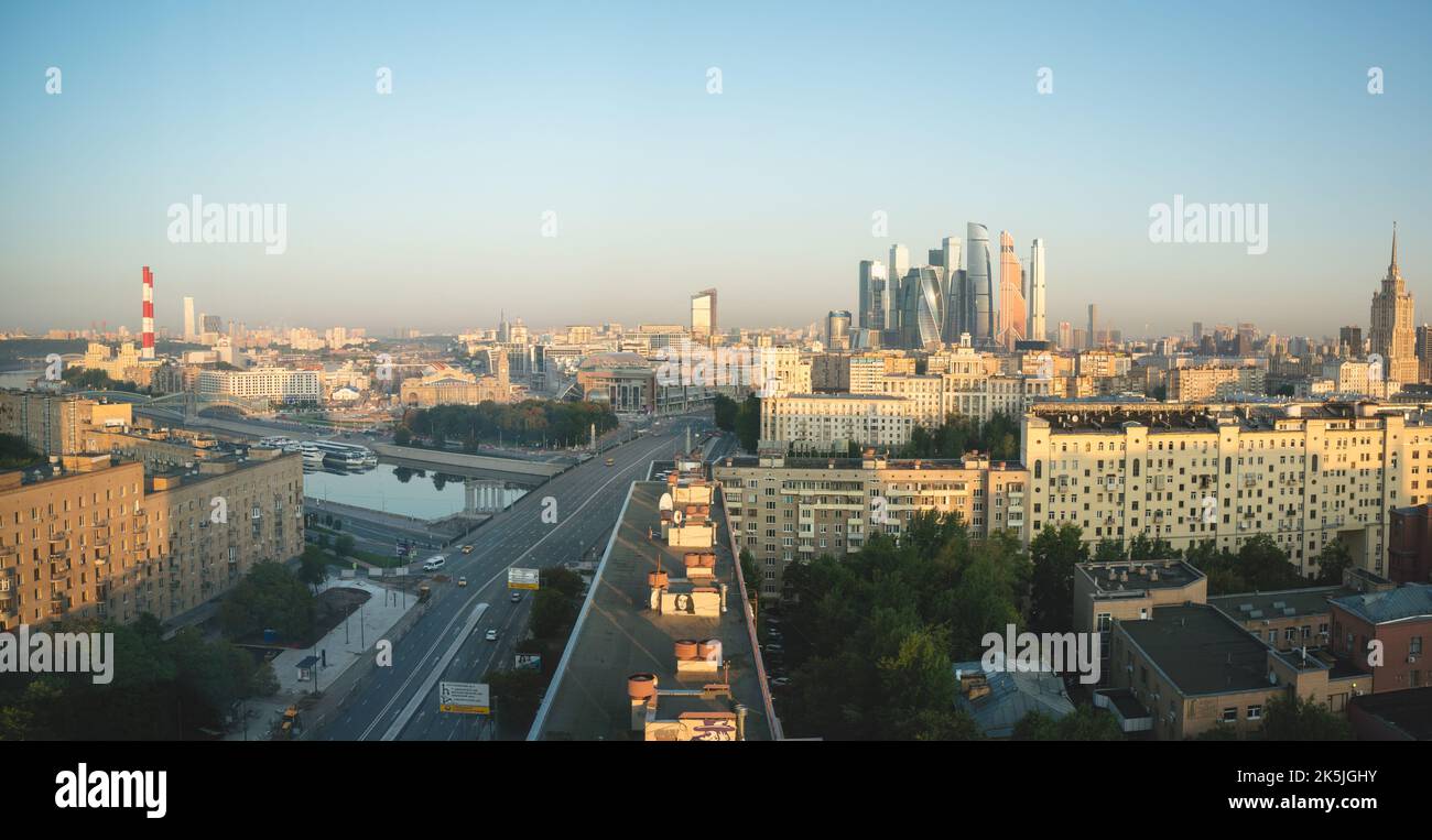 Moscow International Business Center skyline, also often referred to as ...