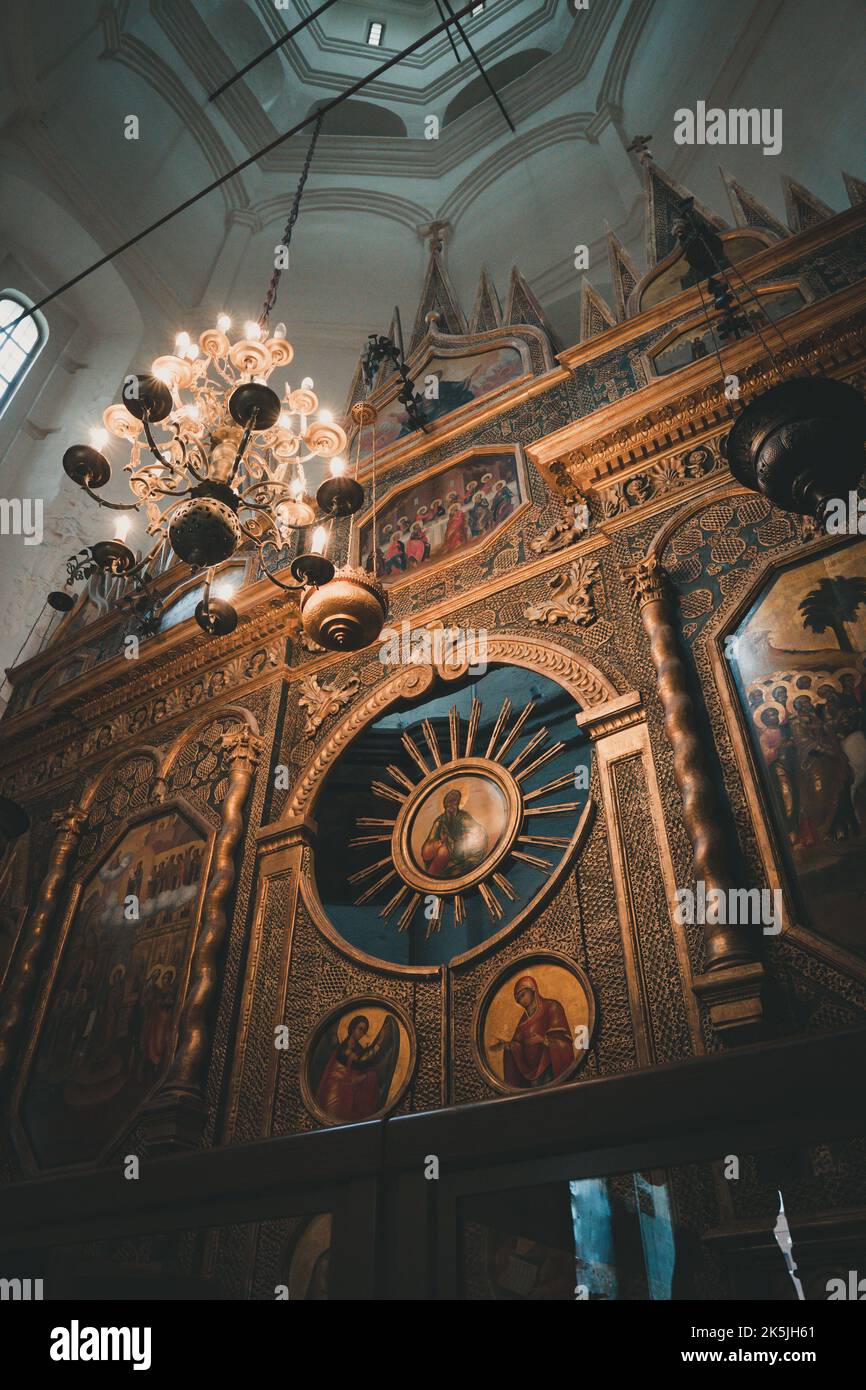 St. Basil's Cathedral interior, Moscow, Russia Stock Photo - Alamy
