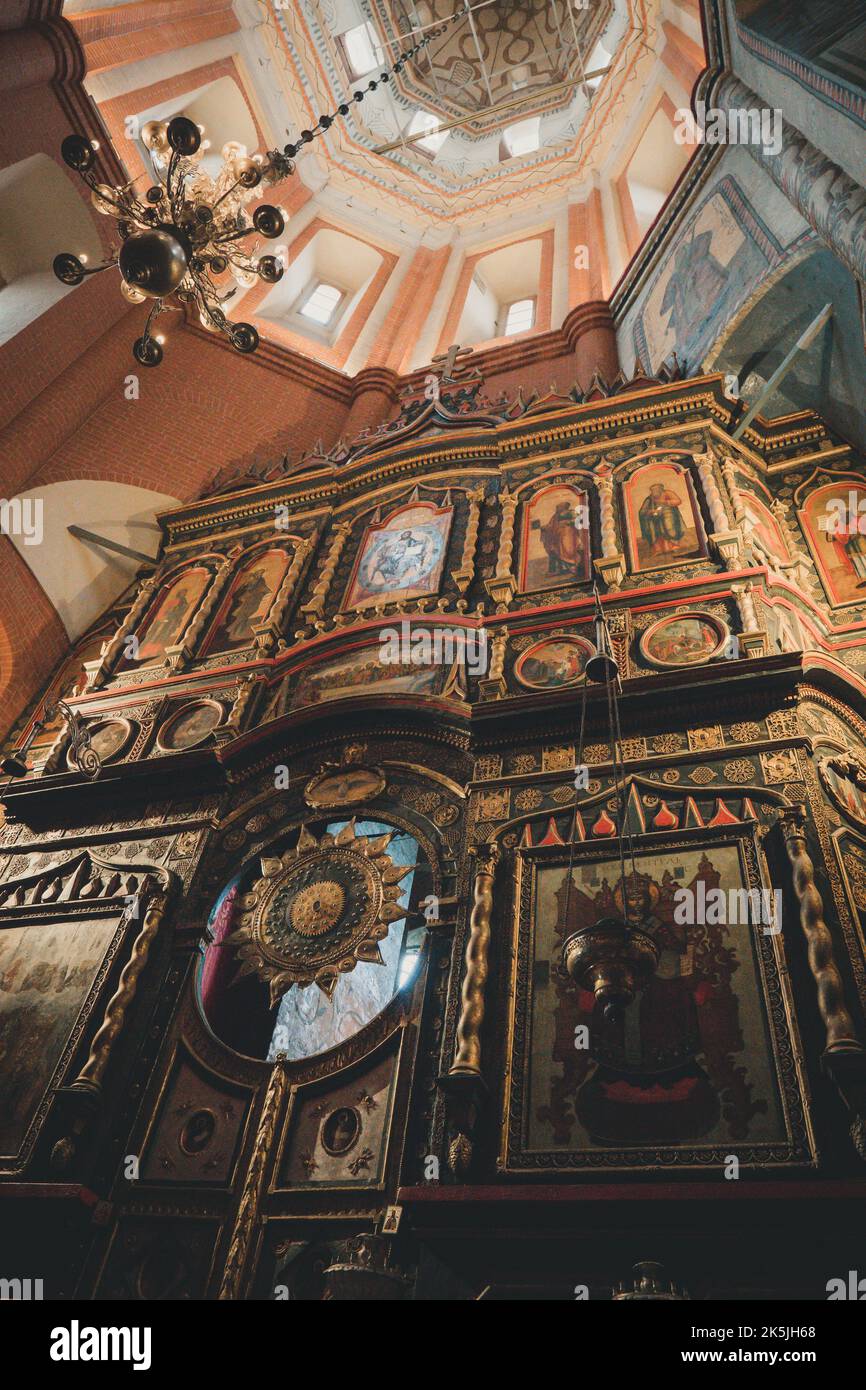 St. Basil's Cathedral interior, Moscow, Russia Stock Photo - Alamy