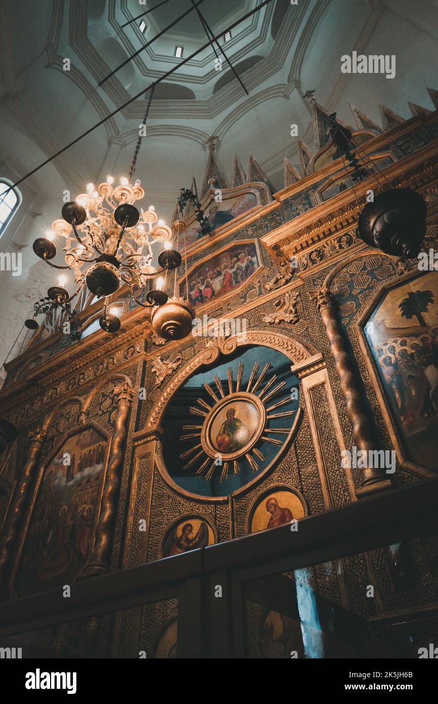 St. Basil's Cathedral interior, Moscow, Russia Stock Photo - Alamy