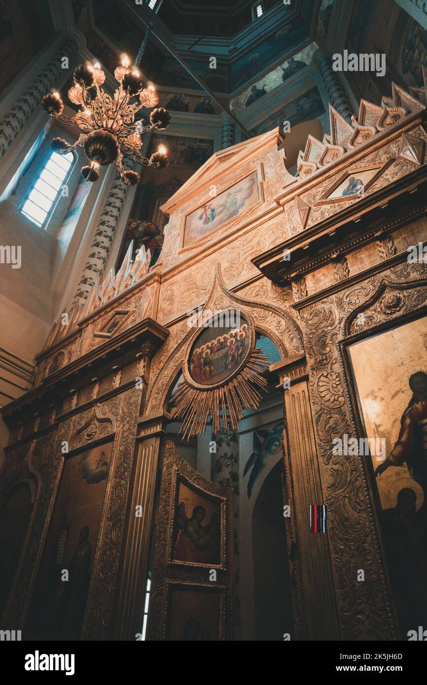 St. Basil's Cathedral interior, Moscow, Russia Stock Photo - Alamy