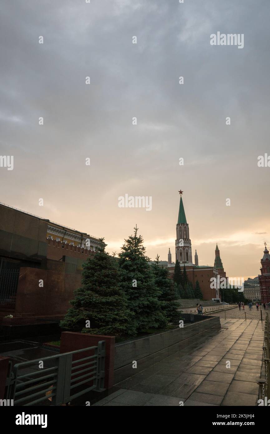 Lenin Mausoleum, Red Square, Moscow, Russia Stock Photo - Alamy