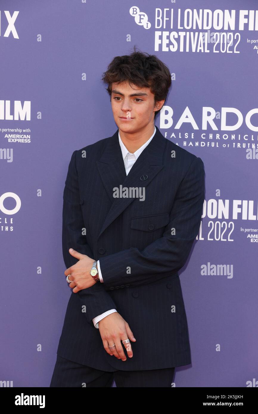 Íker Sánchez Solano attends UK premiere of ''Bardo, False Chronicle Of ...