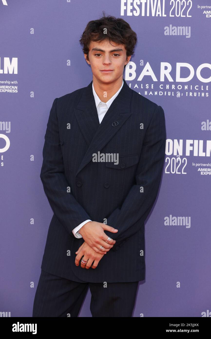 Íker Sánchez Solano attends UK premiere of ''Bardo, False Chronicle Of ...