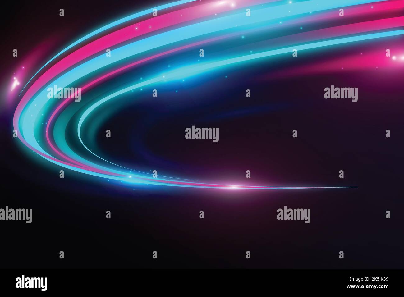 realistic neon lights lines background vector design illustration Stock ...