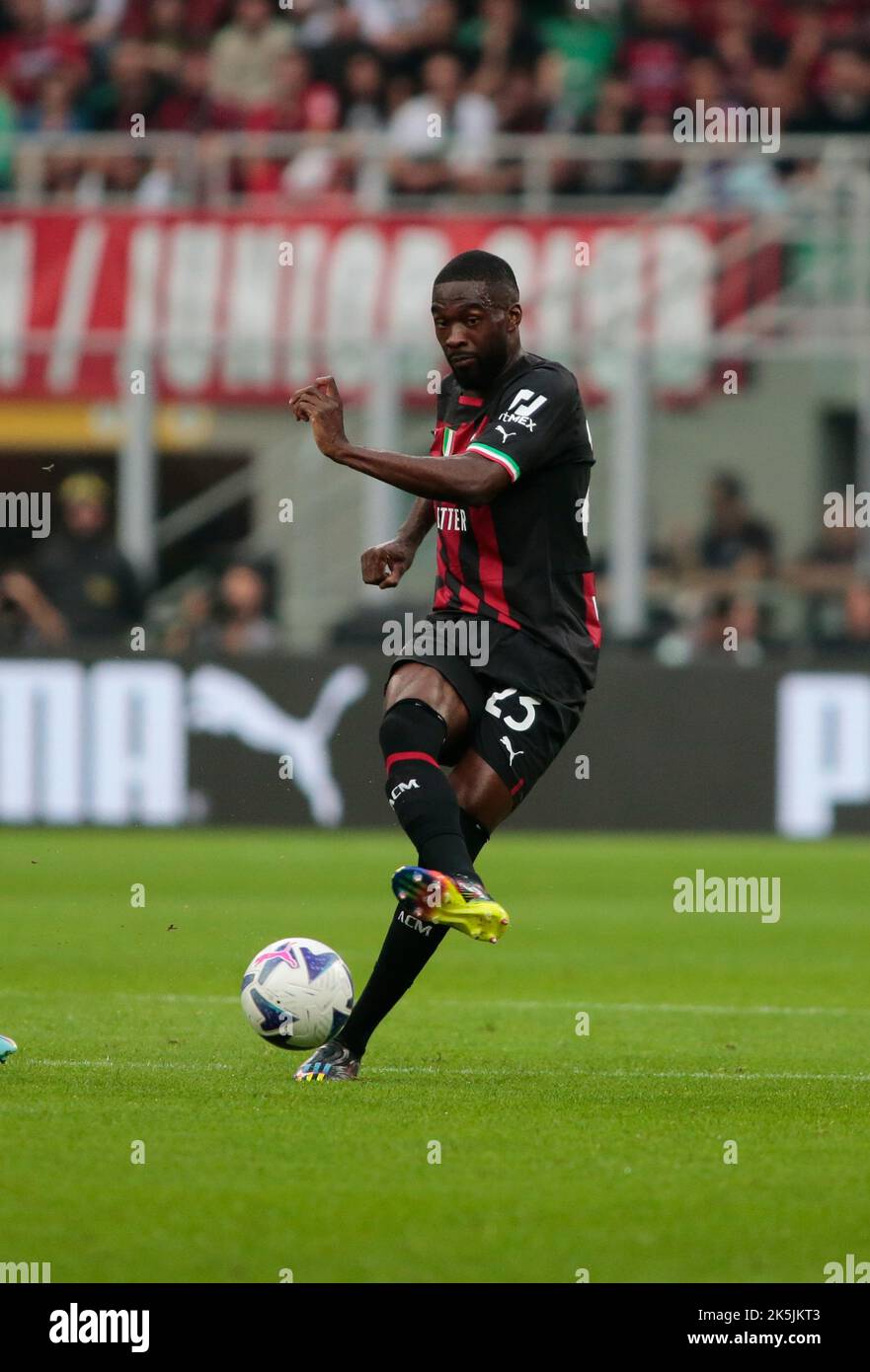 Fikayo Tomori of Ac Milan during the Italian Serie a, football match ...