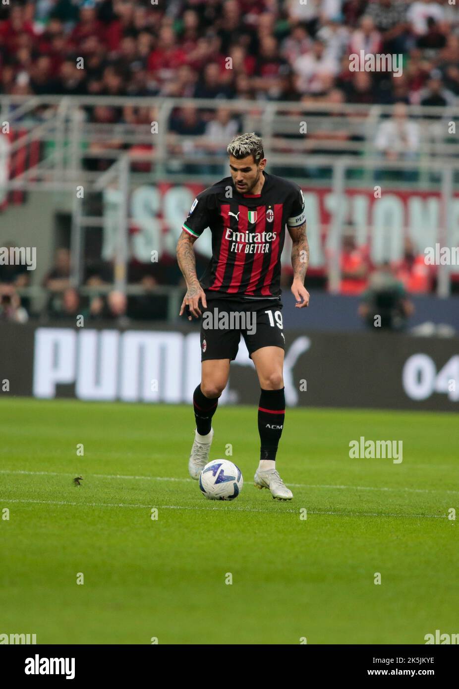 Theo Hernandez of Ac Milan during the Italian Serie a, football match ...