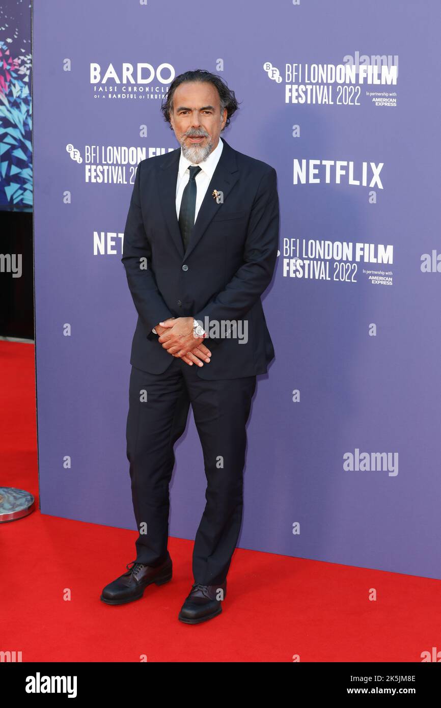 Alejandro González Iñárritu attends UK premiere of ''Bardo, False ...