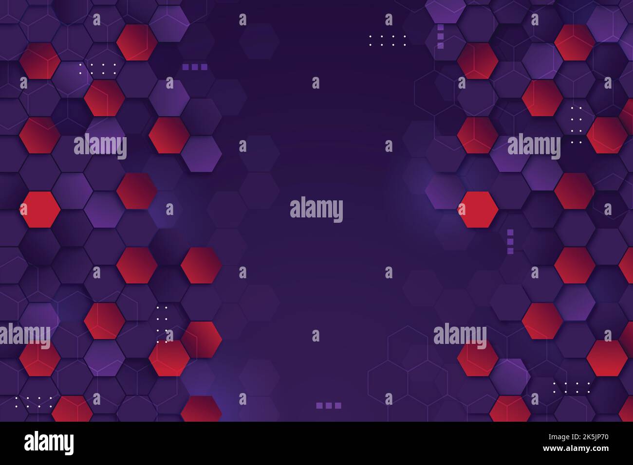 Modern scientific hexagonal cell spheres tesselar background pattern ...