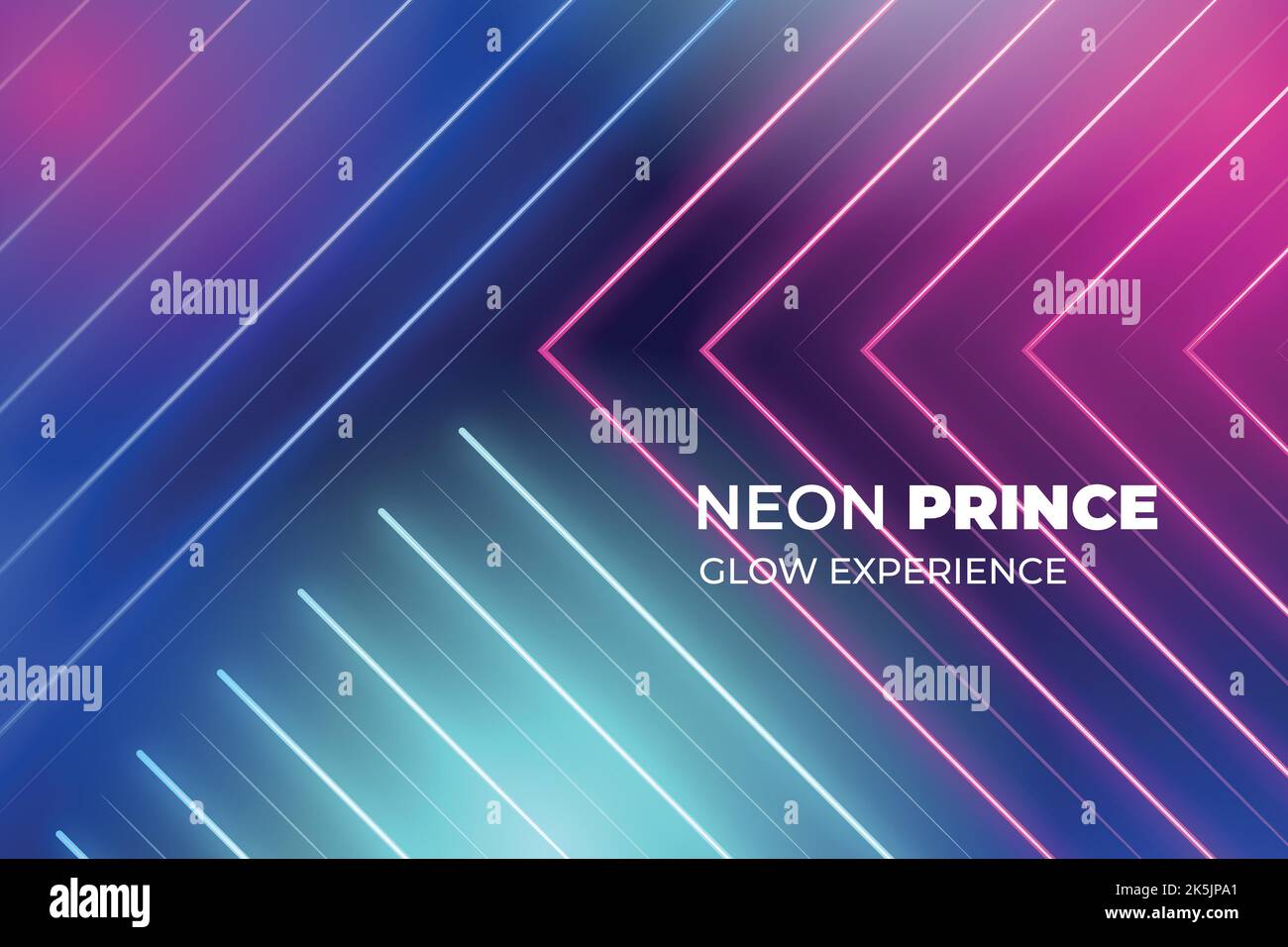 realistic neon lights lines background vector design Stock Vector Image ...