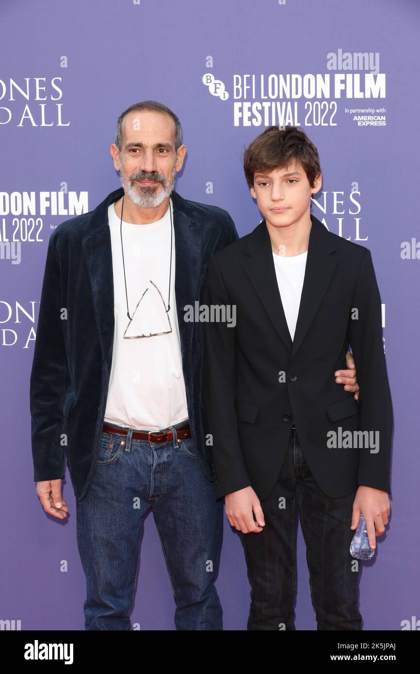 Marco Morabito attends "Bones & All" premiere during the 66th BFI ...