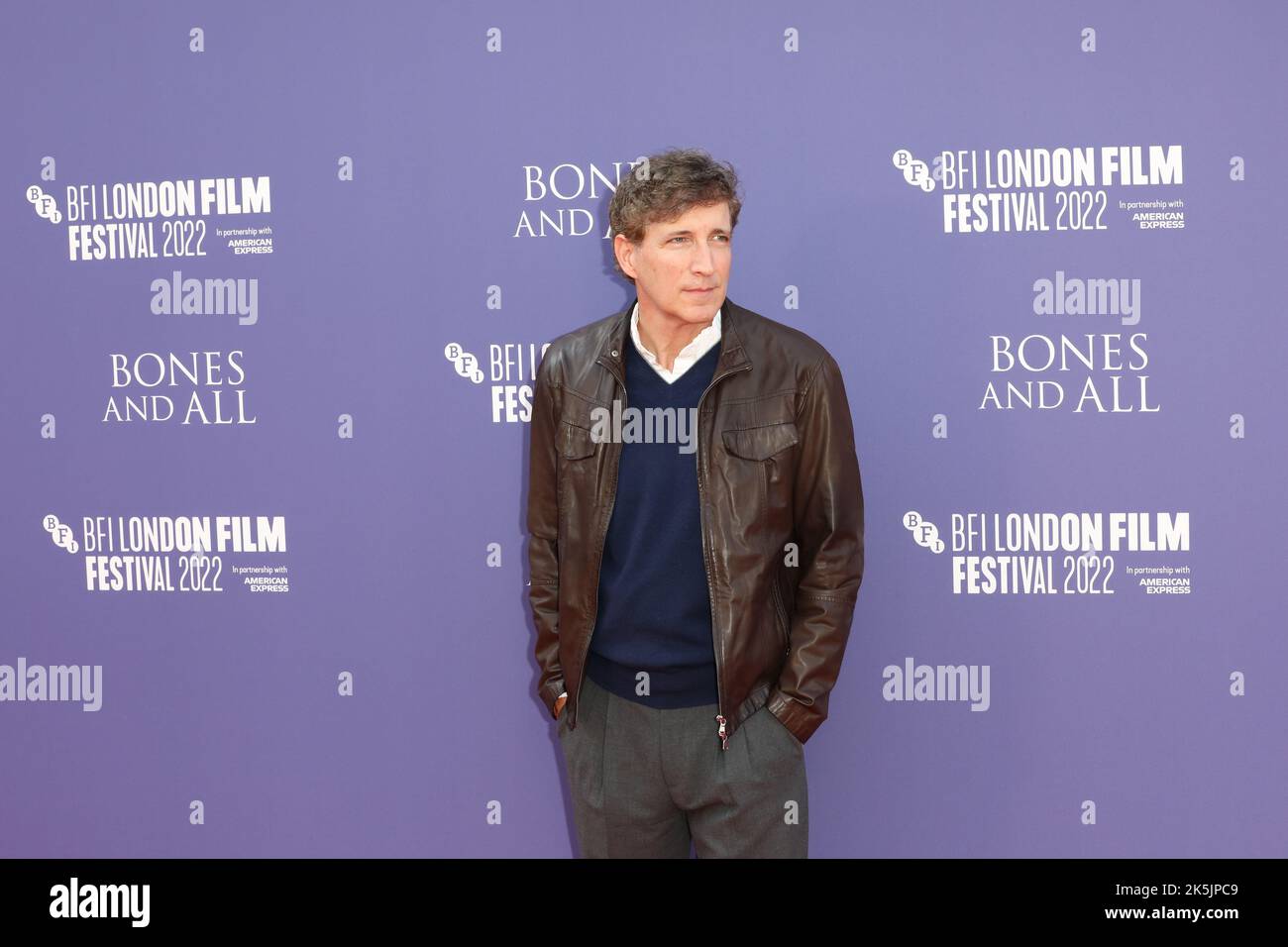 Peter Spears attends "Bones & All" premiere during the 66th BFI London Film Festival at The ...