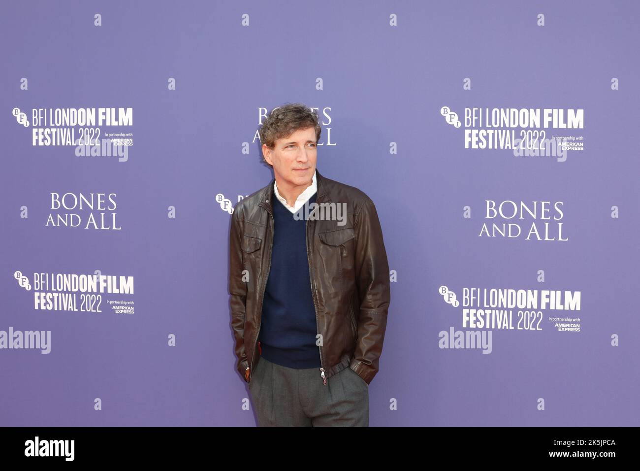 Peter Spears attends "Bones & All" premiere during the 66th BFI London ...