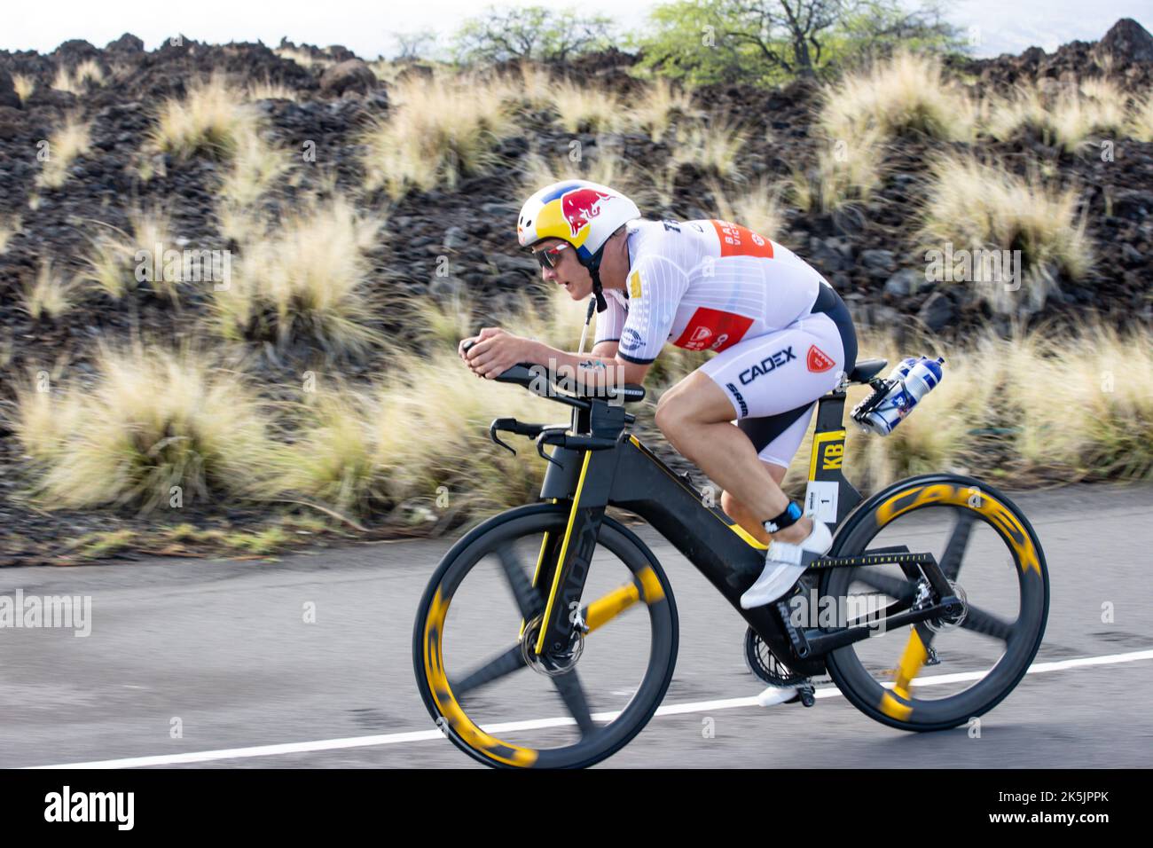 Norwegian triathlete Kristian Blummenfelt pictured in action during the ...