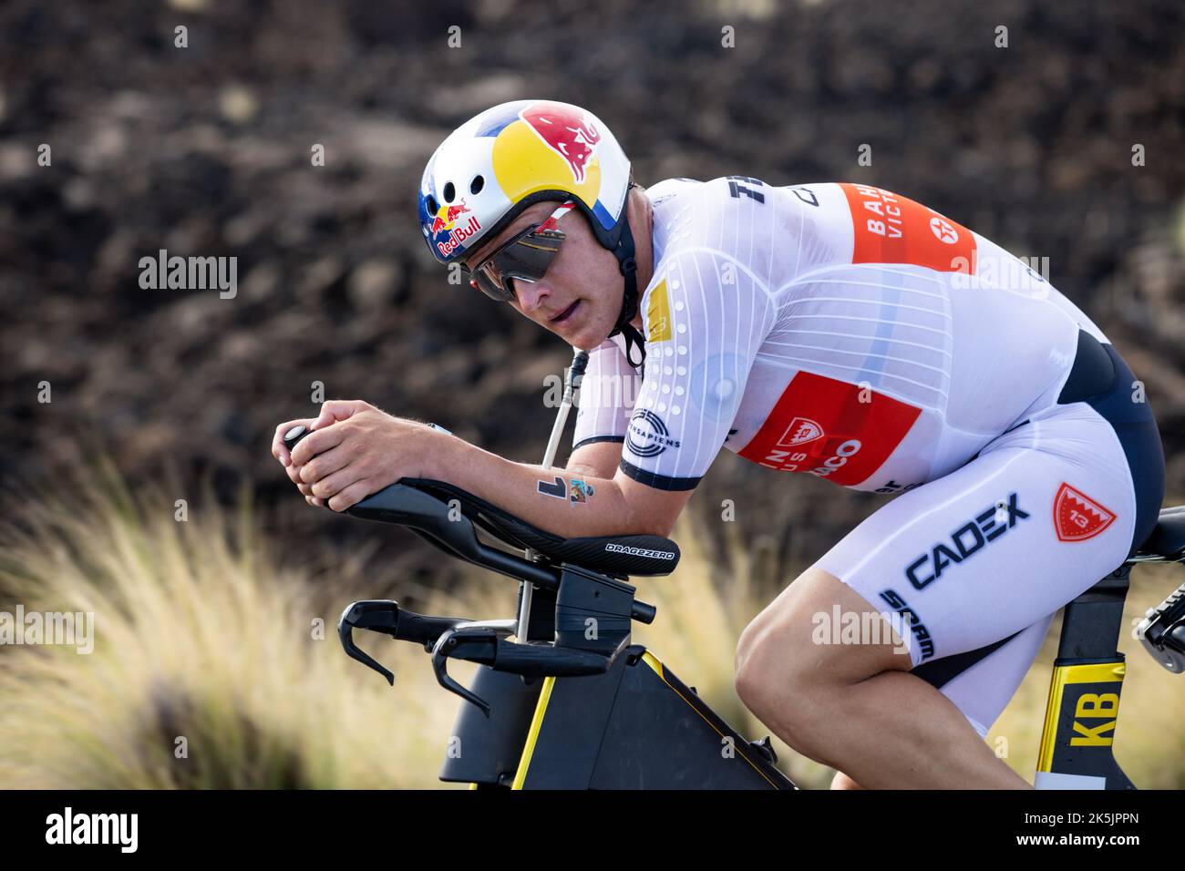 Norwegian triathlete Kristian Blummenfelt pictured in action during the ...