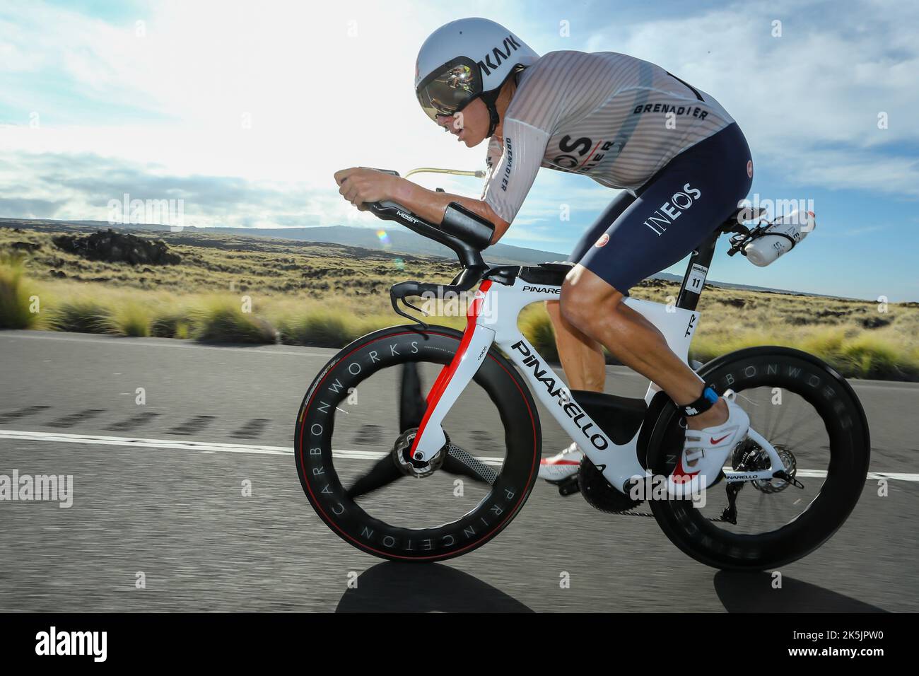 Australian cameron wurf pictured in action during the Hawaii Ironman ...