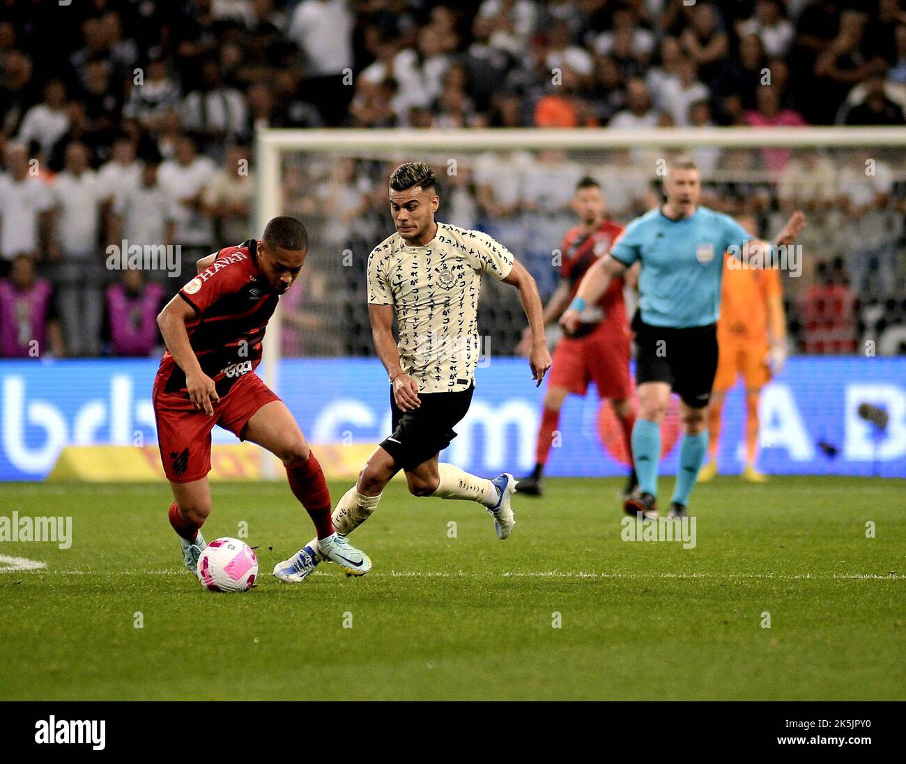 SP - Sao Paulo - 10/08/2022 - BRAZILIAN A 2022, CORINTHIANS X ATHLETICO ...