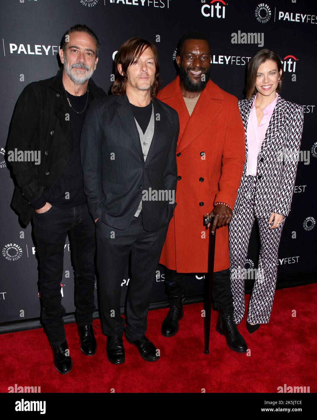 New York, USA. 8th Oct 2022. Jeffrey Dean Morgan, Norman Reedus ...