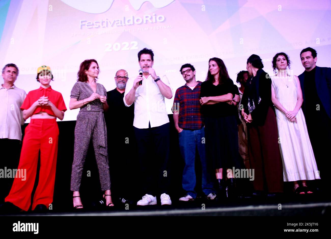 Rio de Janeiro, Rio de Janeiro, Brasil. 8th Oct, 2022. (INT) Premiere ...