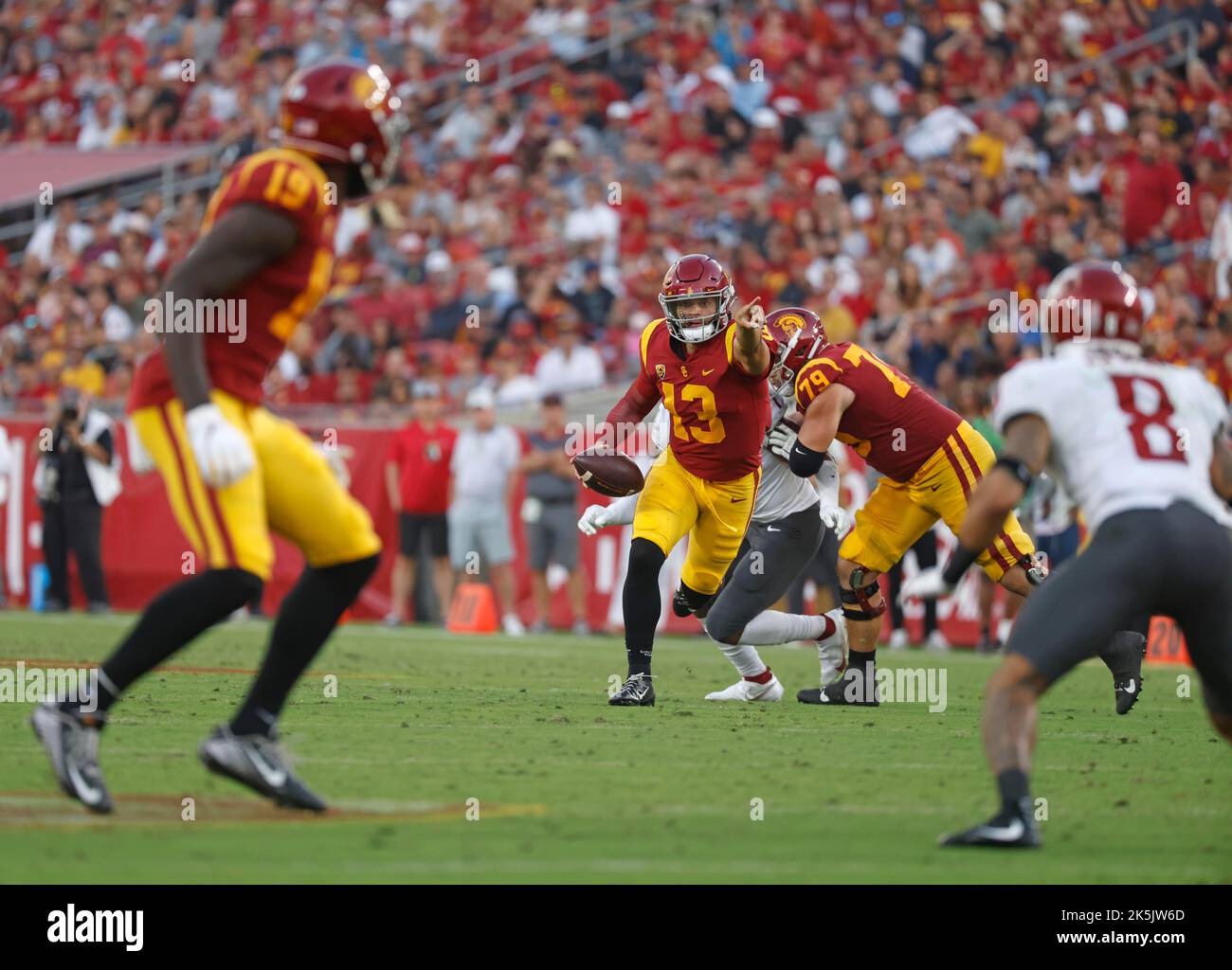 Los angeles traffic football hi-res stock photography and images - Alamy